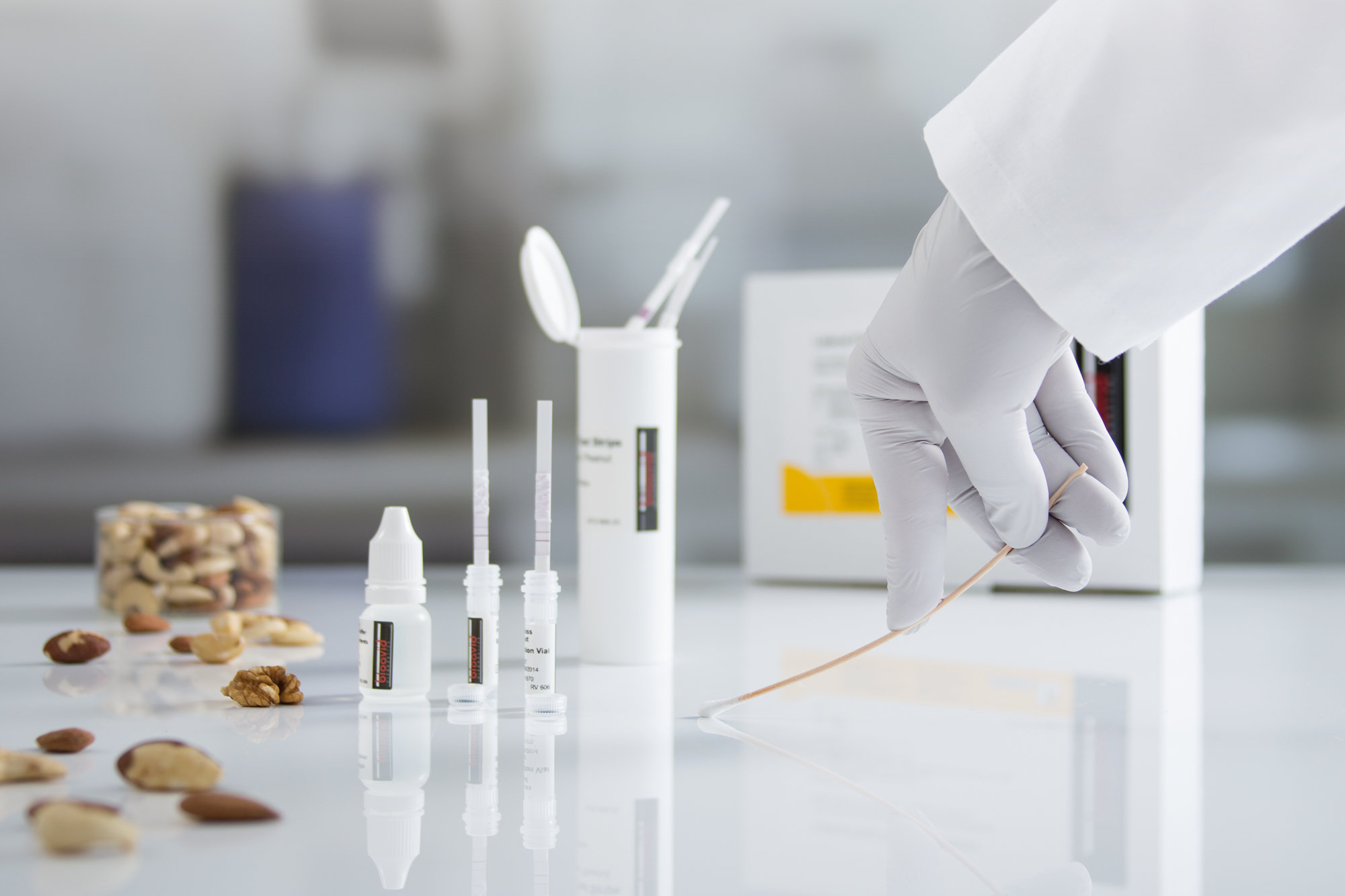 Lateral Flow Sesame (kit de test pour la détection de résidus de sésame ...